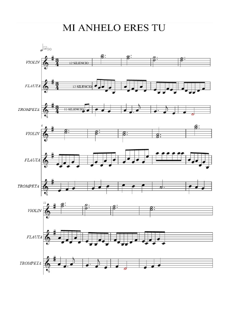 Mi Anhelo Eres Tu | PDF