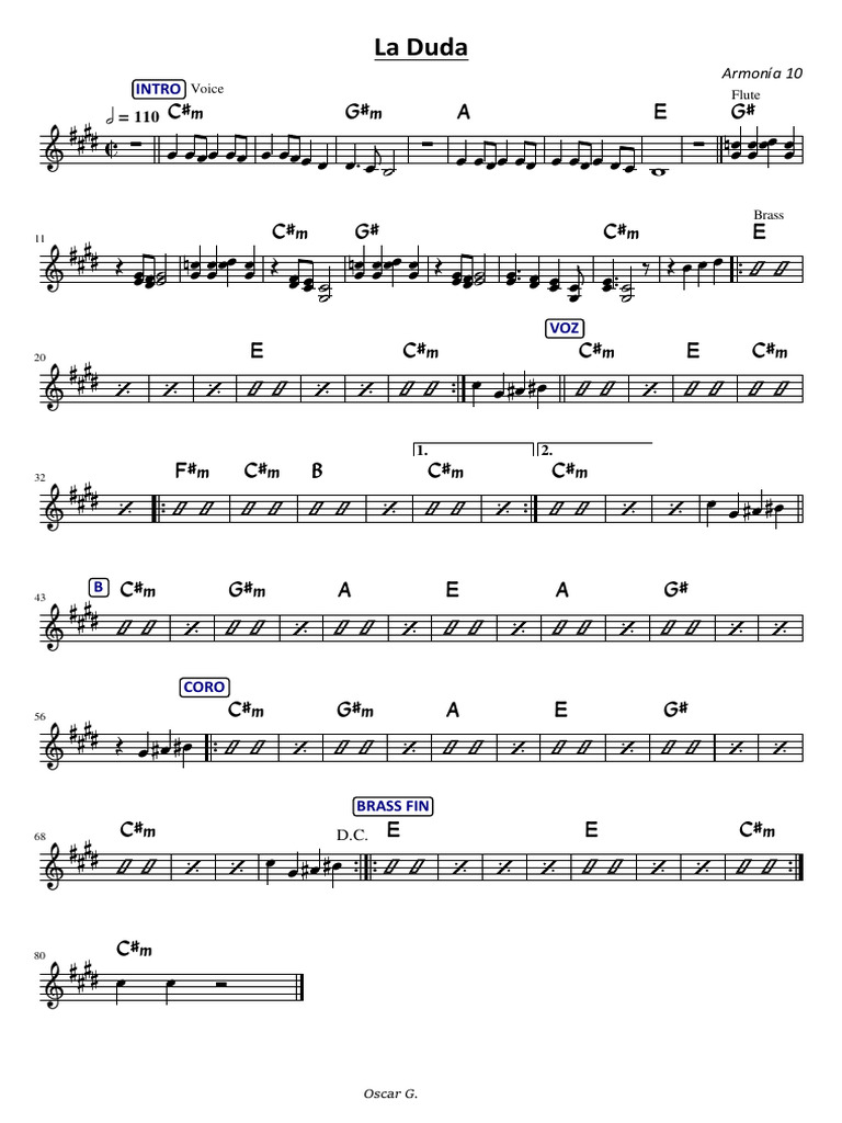 Armonía 10 - La Duda | PDF