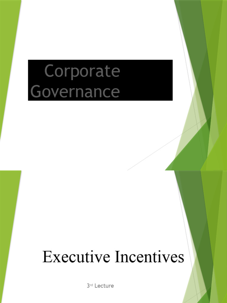Understanding Executive Incentives and Compensation | PDF | Stocks ...