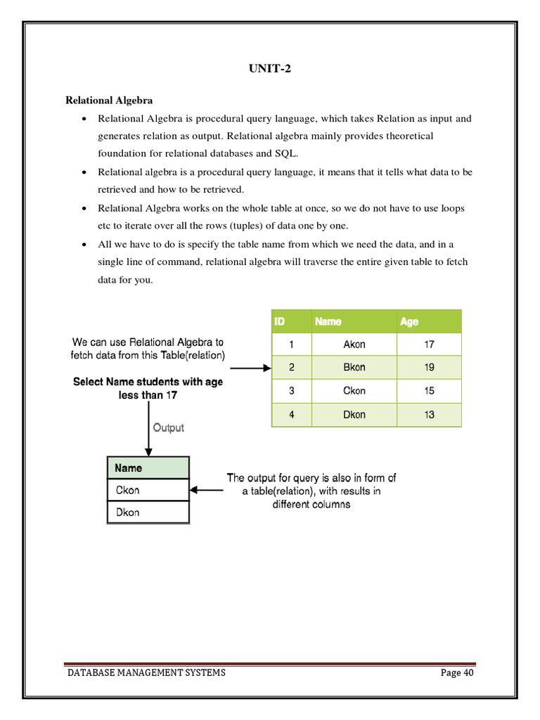 Database Management Systems 40 54 | Download Free PDF | Relational ...