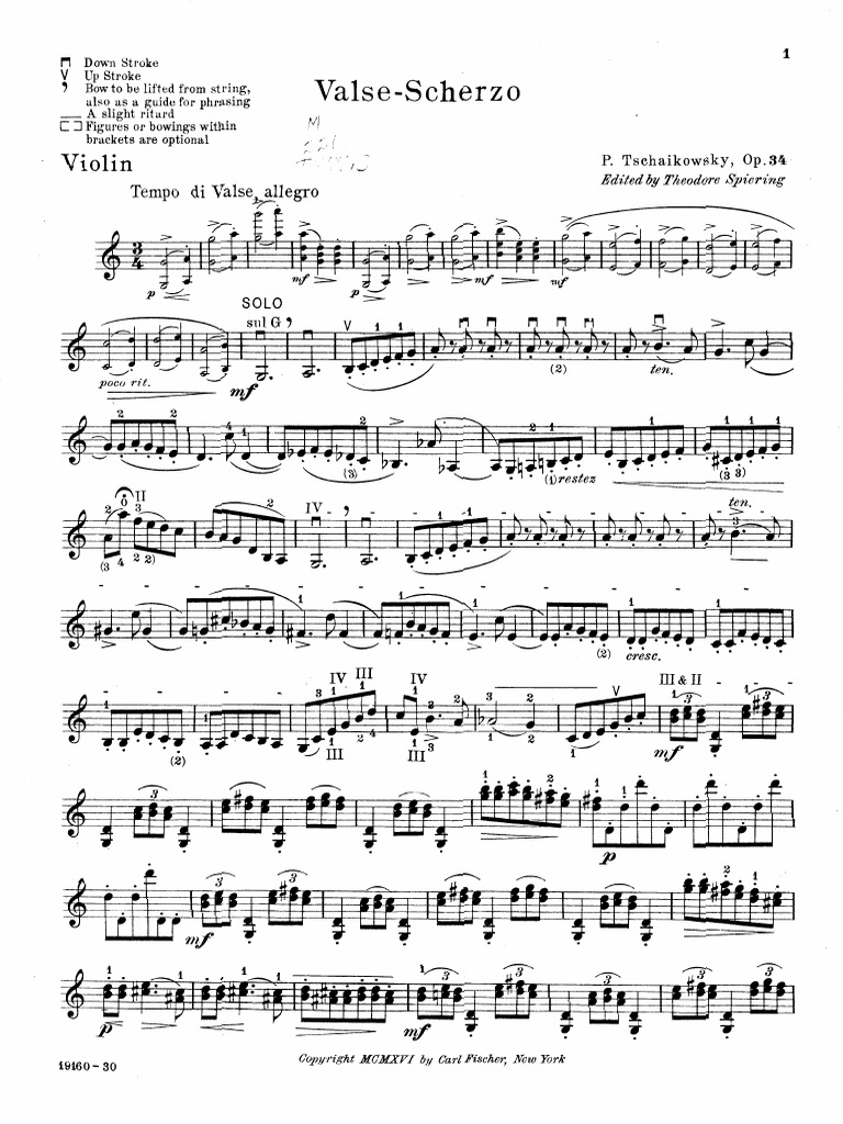 Valse Scherzo PDF | PDF