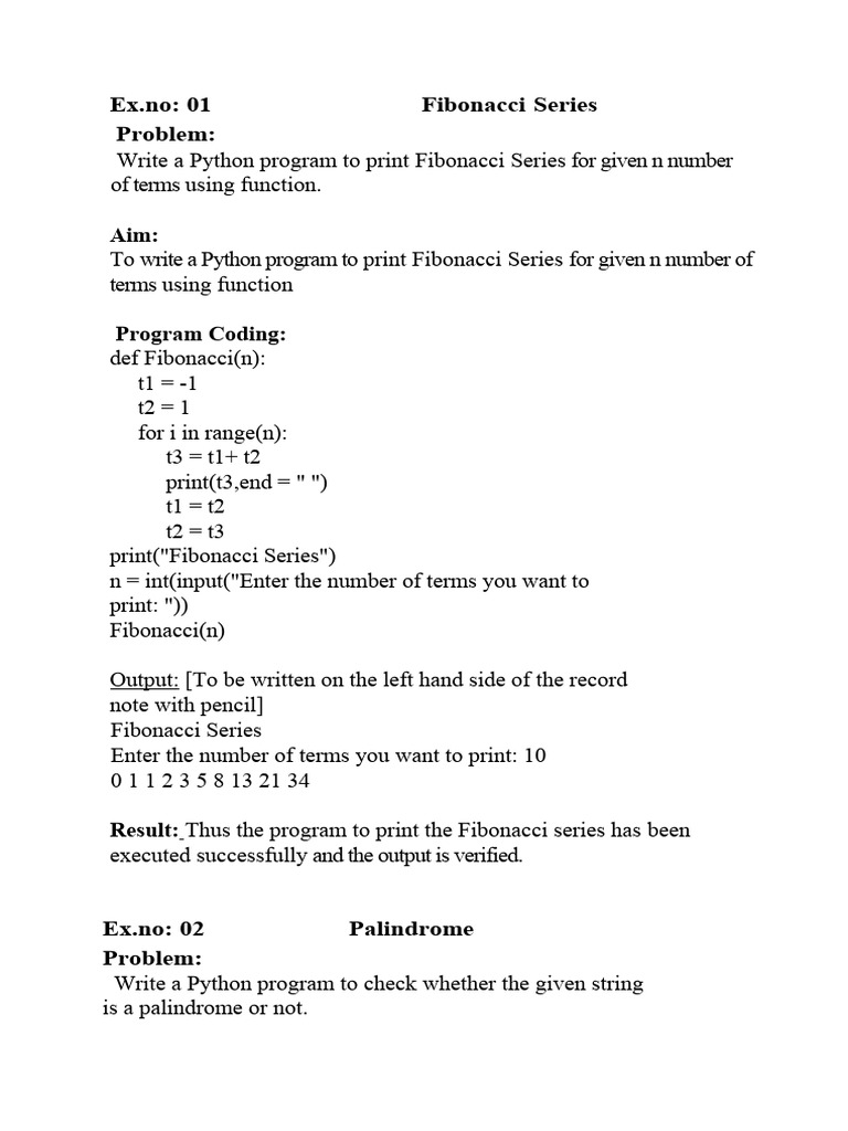 Class 12 Practical Programs 1-14 | PDF