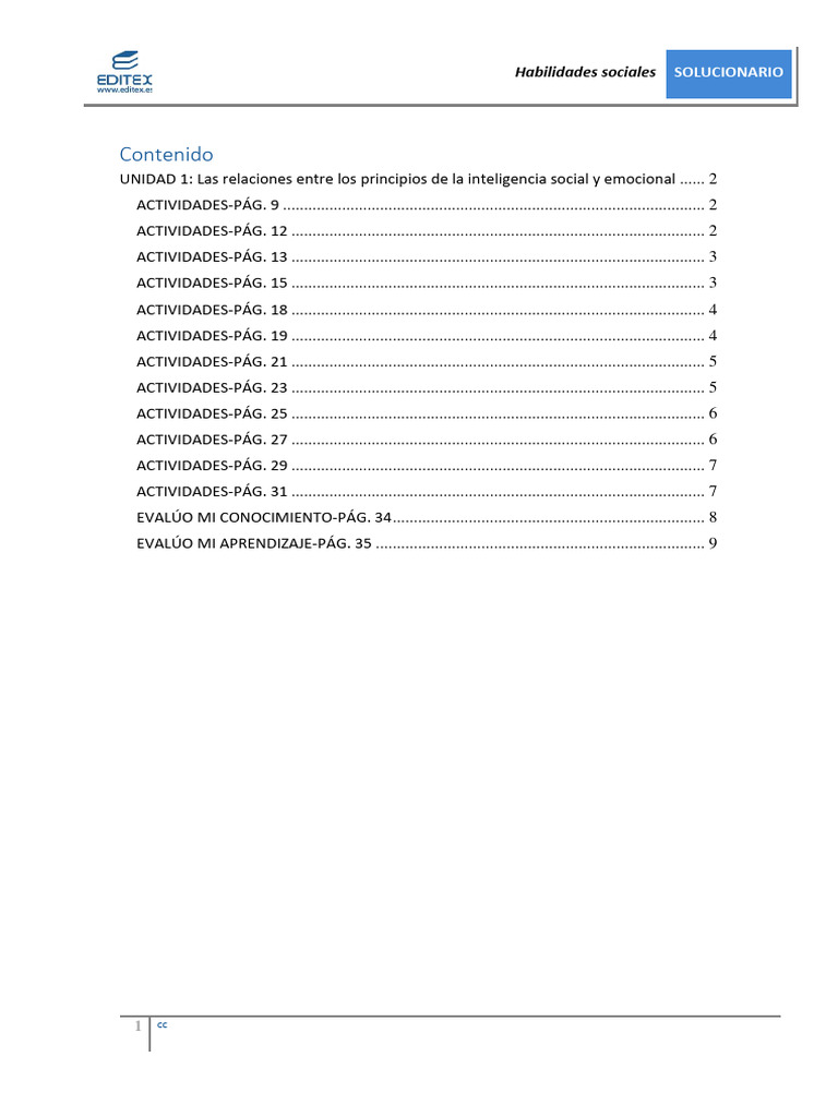 Unidad 01 HS SOL PDF | PDF