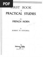 French Horn Warm-up Exercises Guide | PDF | French Horn