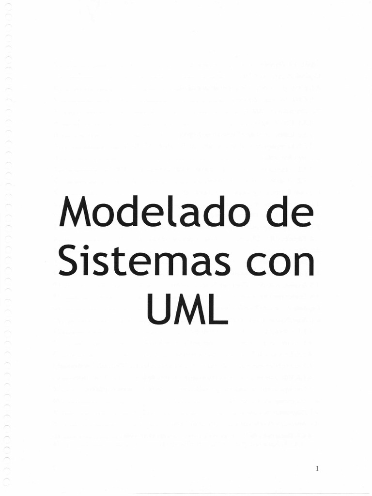 Modelado de Sistemas UML | PDF