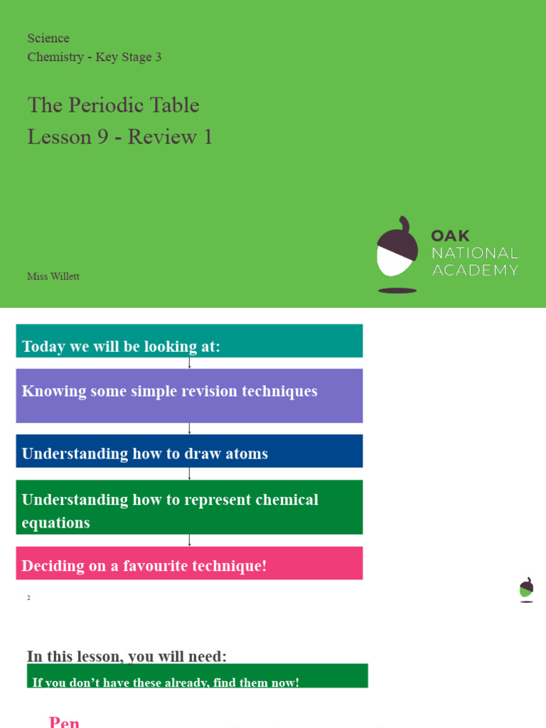 Year 8 - Unit 2 - Presentation - Lesson 9 | PDF