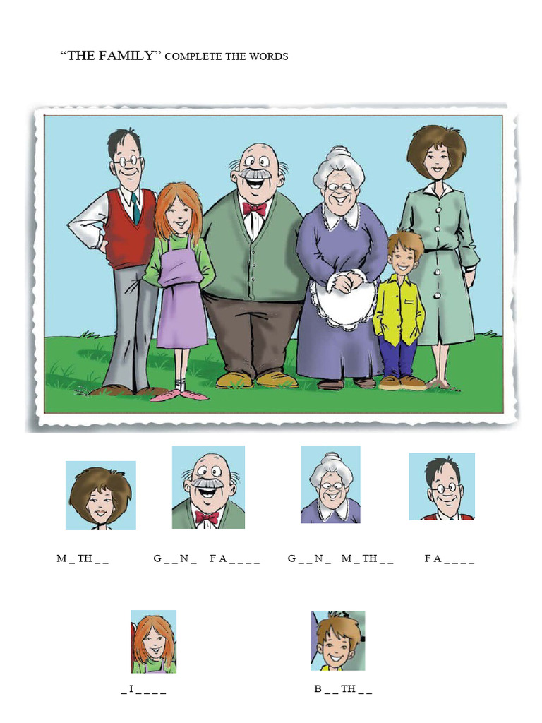 My Family Fun Activities Games - 50083 | PDF