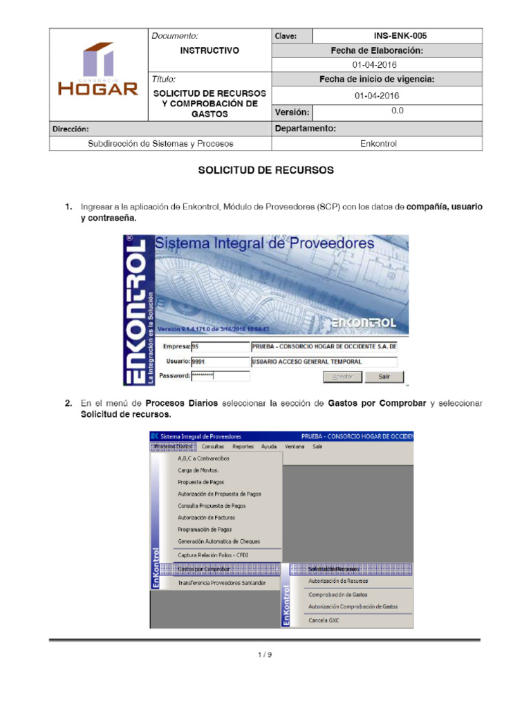 SOLICITUD DE RECURSOS - PDF | PDF