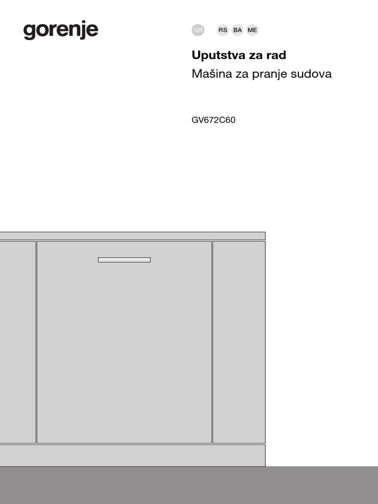 Gorenje Sudo Masina | PDF