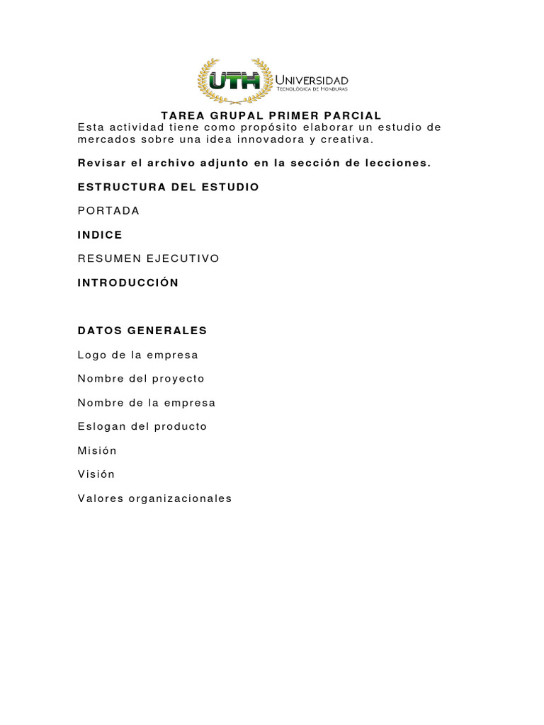 Tarea Modulo I Estudio de Mercados | PDF