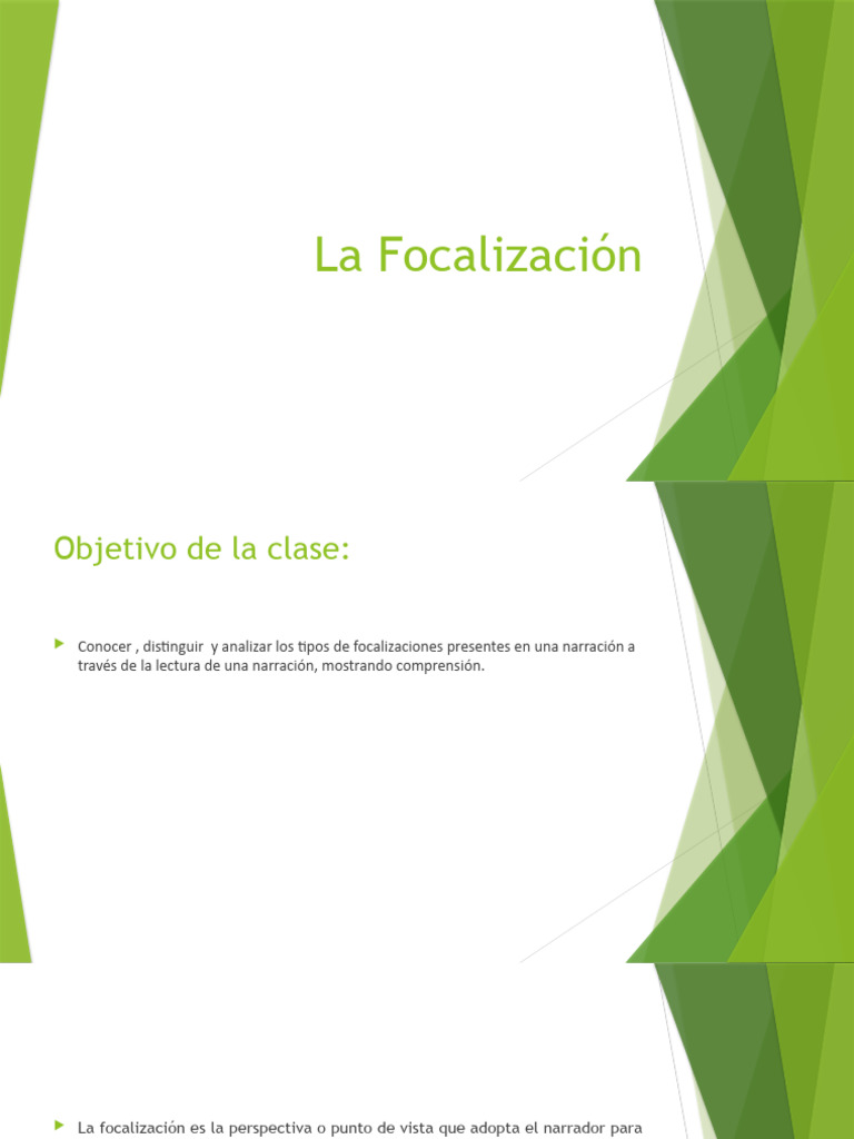 Clase 3 - Clases de Focalización | PDF