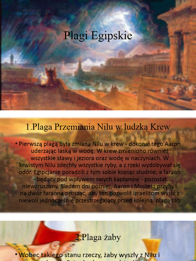 Plagi Egipskie | PDF