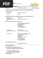 Kaeser Sigma Fluid S-460 Safety Data Sheet | PDF | Dangerous Goods | Waste