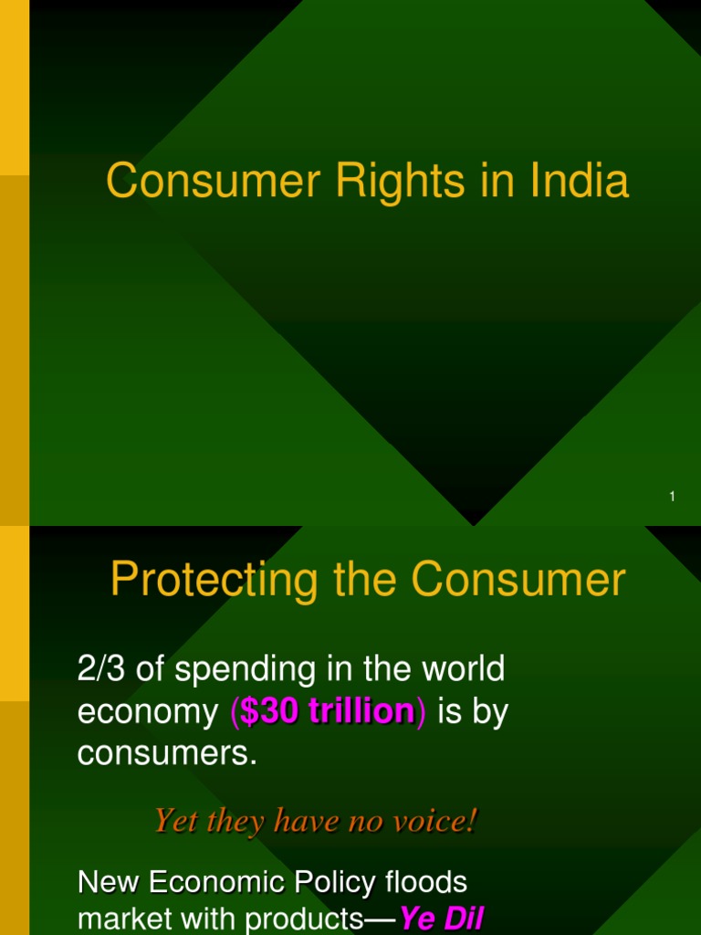 Consumer Rights | PDF | Consumer Protection | Fineness