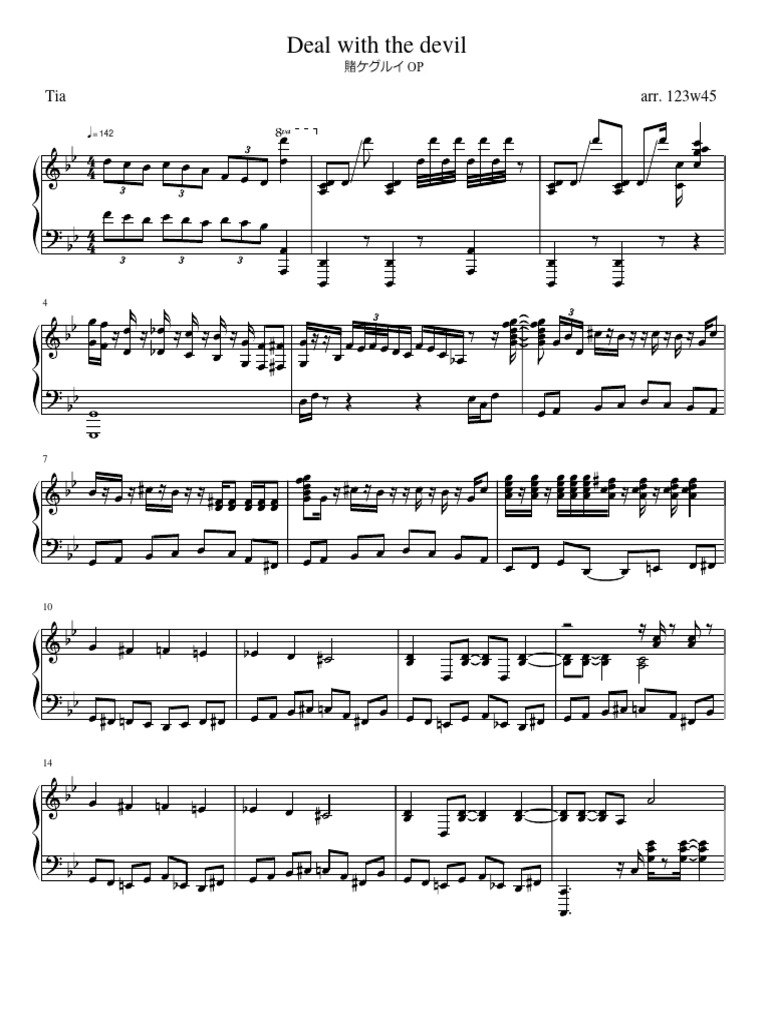 Deal With The Devil | PDF