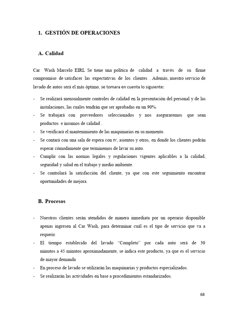 Gestión de Operaciones 2 | PDF