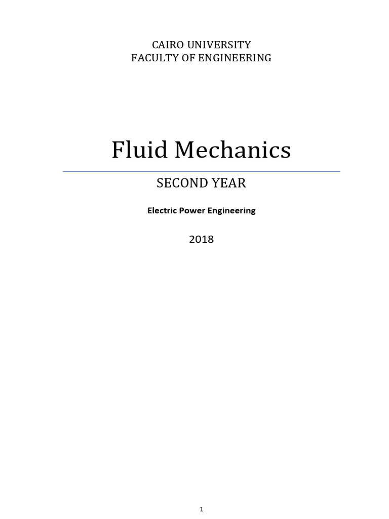 FLUID MECHANICS Electric Power Final | PDF | Fluid Mechanics | Viscosity