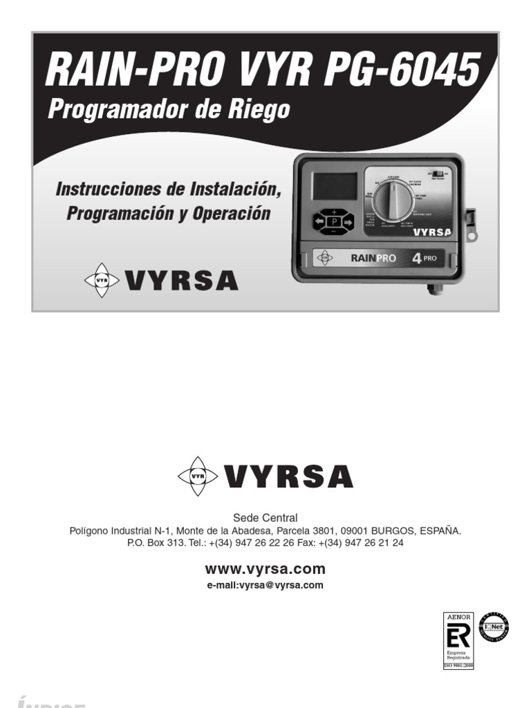 6045 Castellano | PDF | Bomba | Arranque