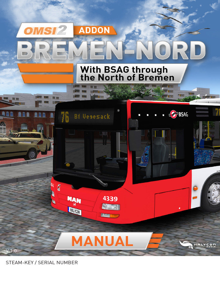 OMSI Bremen Nord Manual - ENG - v1 0 | PDF | Bus | Personal Computers