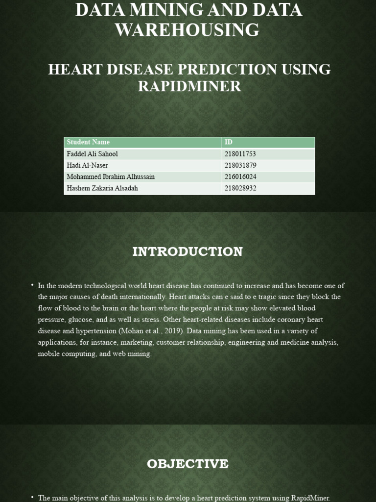 Heart Disease | PDF | Sensitivity And Specificity | Data Mining