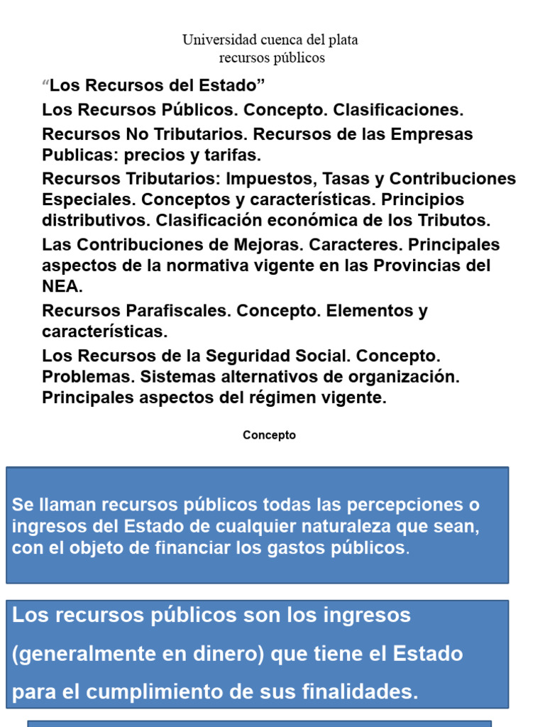 Recursos Publicos | PDF | Impuestos | Economias