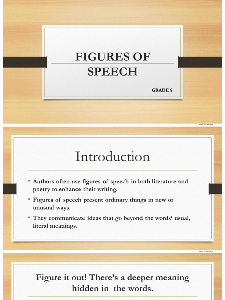 G8, L4, Grammar-Figures of Speech PPT2 | PDF
