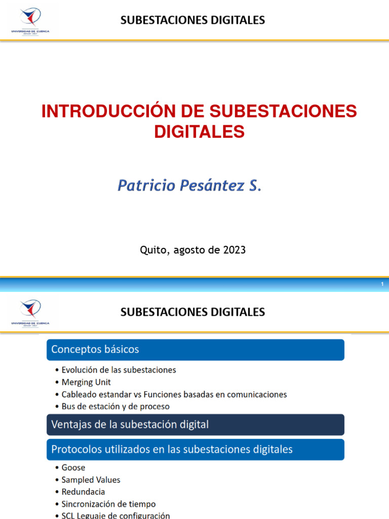 Subestaciones Digitales | PDF