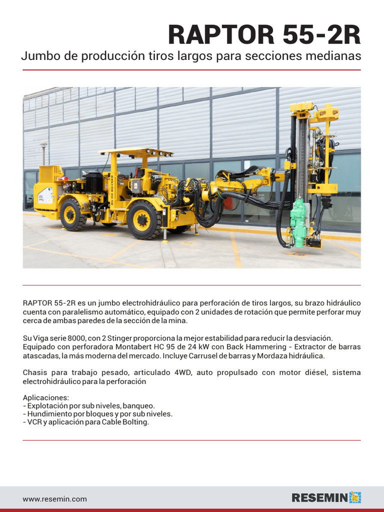 RAPTOR 55-2R (Español) - REV. 230216 | PDF | Bienes manufacturados ...