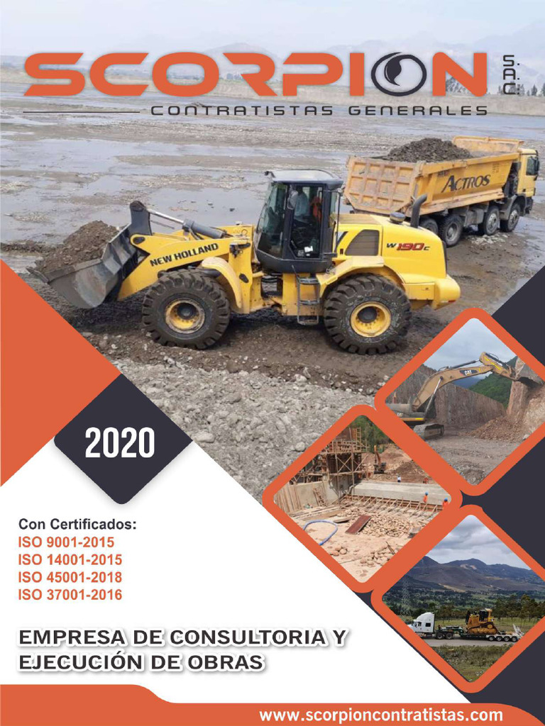 Brochure Scorpion Contratistas - Alta Calidad - Compressed | PDF