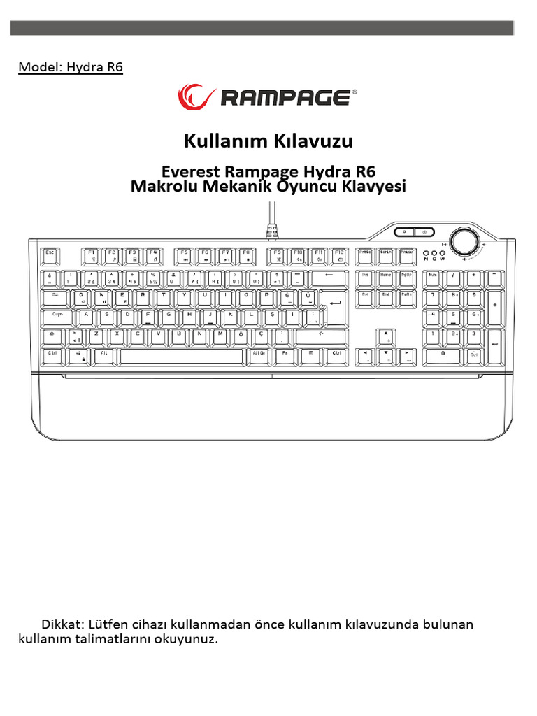 HYDRA R6 User Manual | PDF