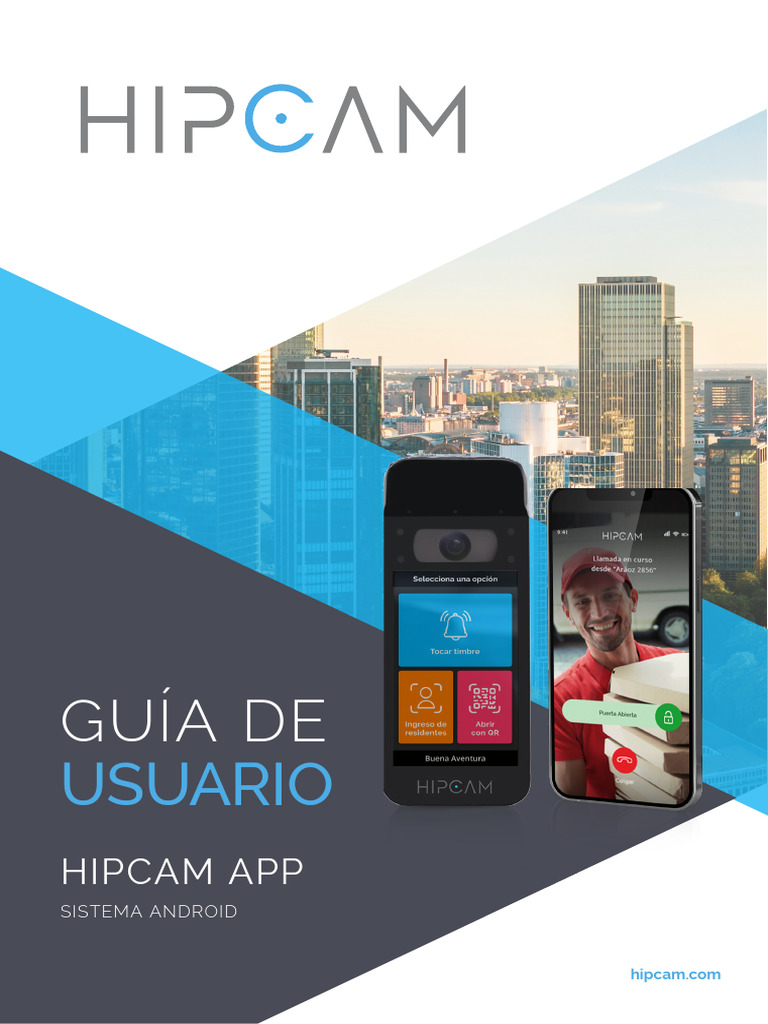 Guia Usuario APP HIPCAM | PDF | Aplicación movil | Contraseña