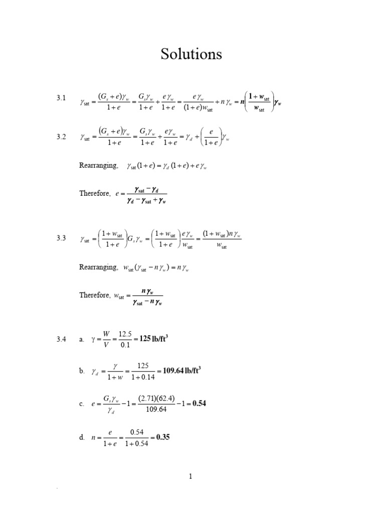 Solutions 1 | PDF | Mathematical Physics