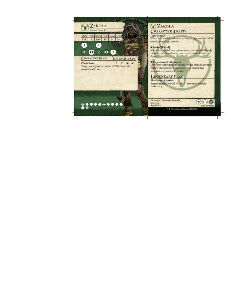 Guild Ball Models | PDF