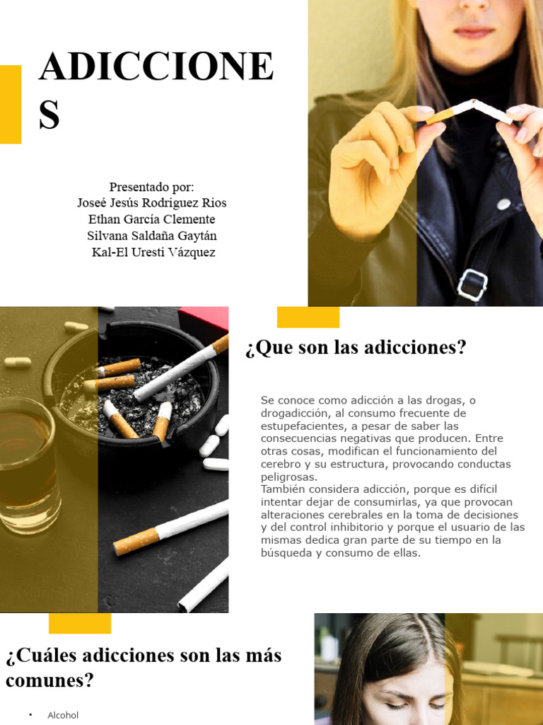 Adicciones Expo | PDF
