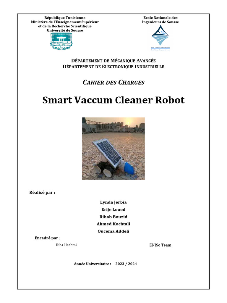 W-Smart Vaccum Cleaner Robot | PDF