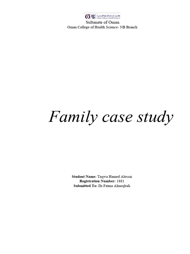 Family Case Study | PDF