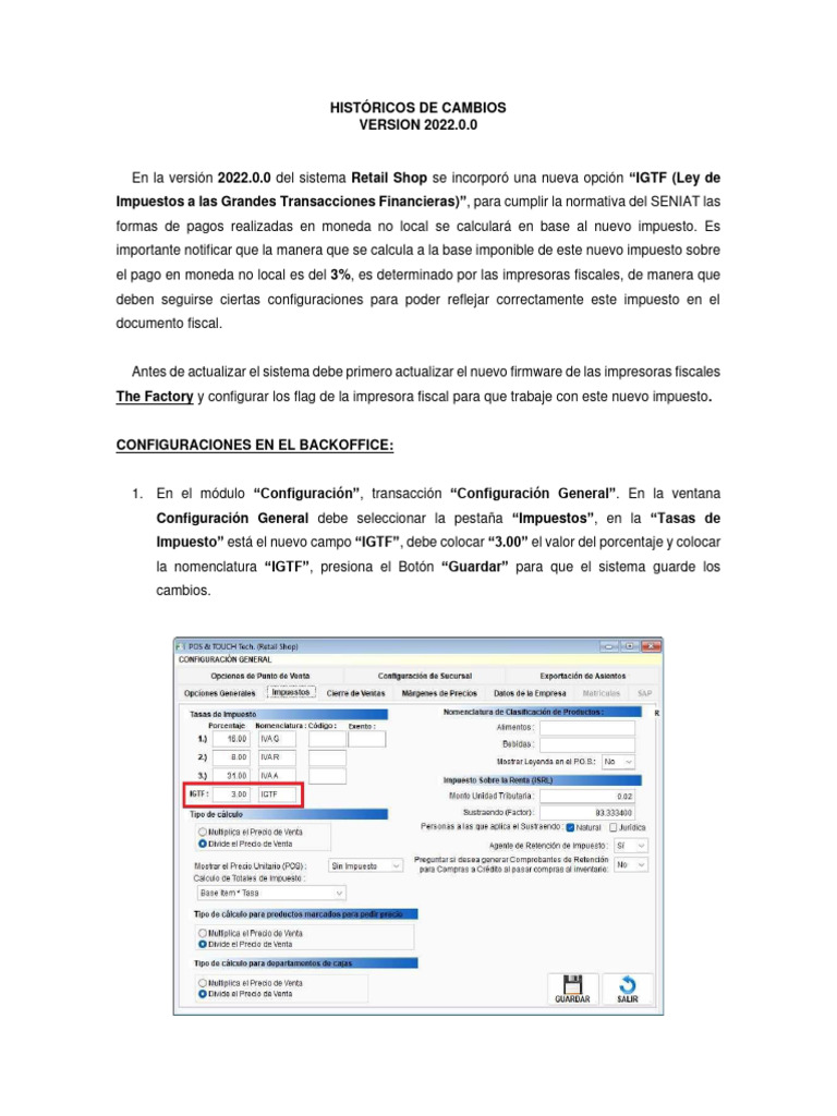 Adaptacion A La Nueva Ley de Impuestos A Las Grandes Transacciones ...
