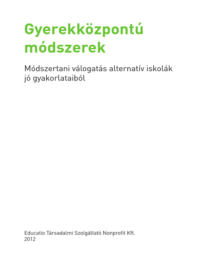 Gyermekkozpontu Konyv Net | PDF