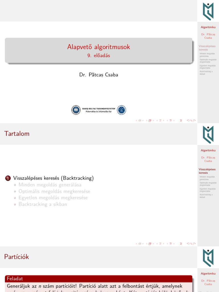 Alg09 - Backtracking | PDF