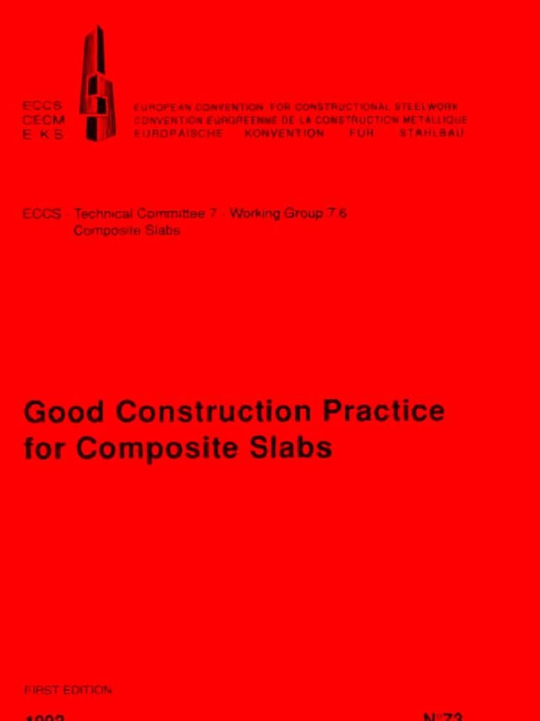 ECCS 73 Practice For Composite Slabs | PDF