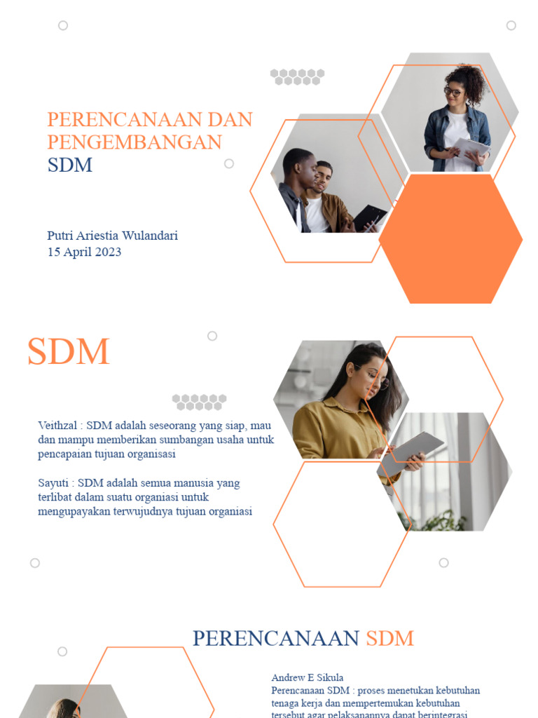 Perencanaan Dan Pengembangan SDM | PDF
