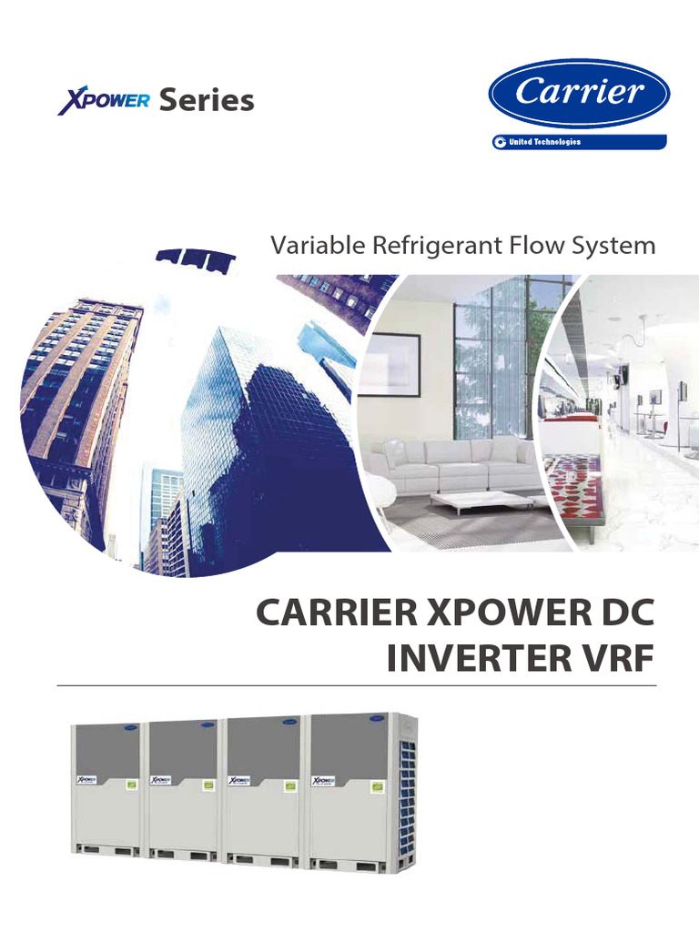 Carrier VRF | PDF | Heat Exchanger | Air Conditioning
