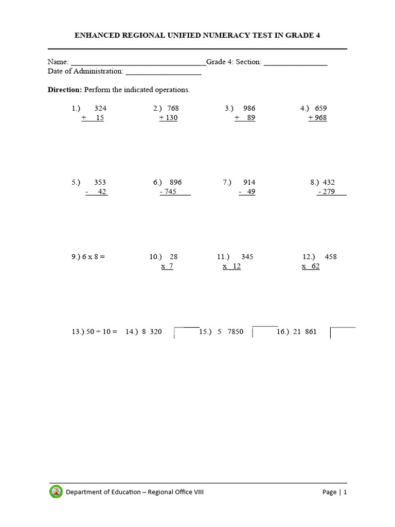 Grade4 Enhanced Runt | PDF