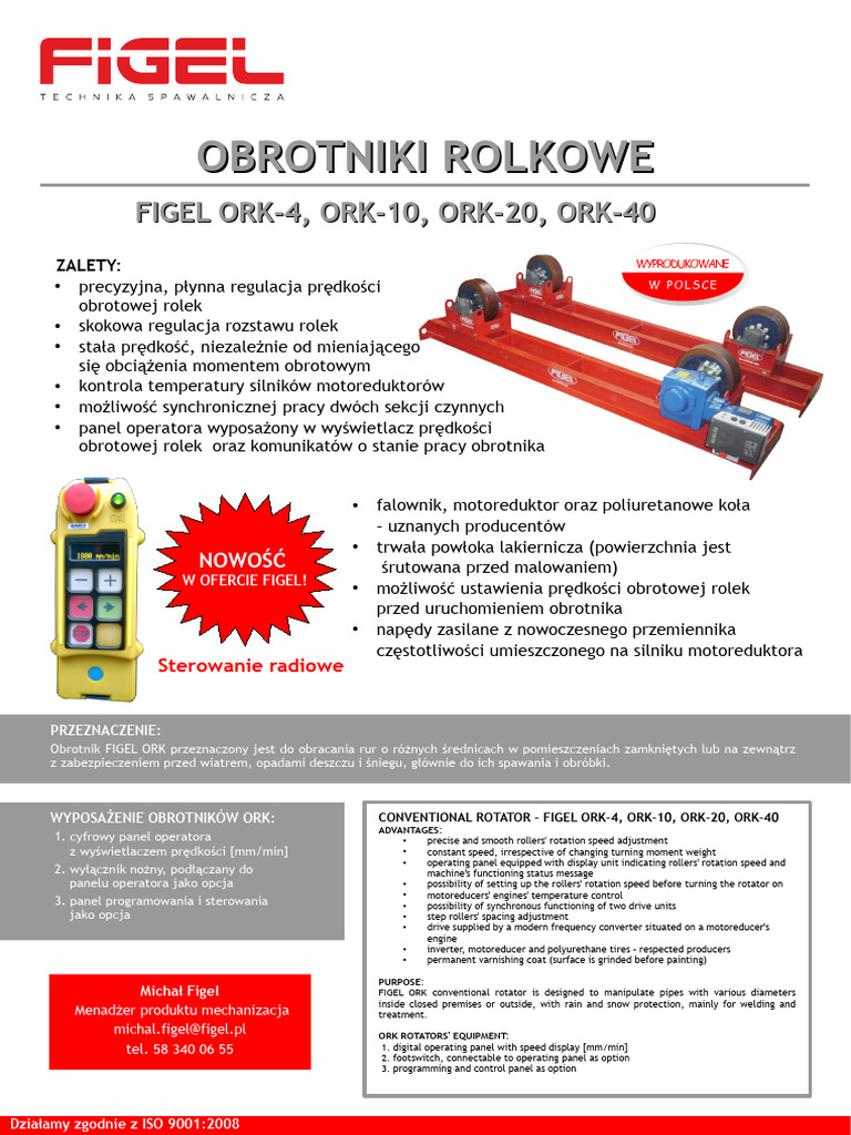 FIGEL ORK Sterowanie Radiowe | PDF