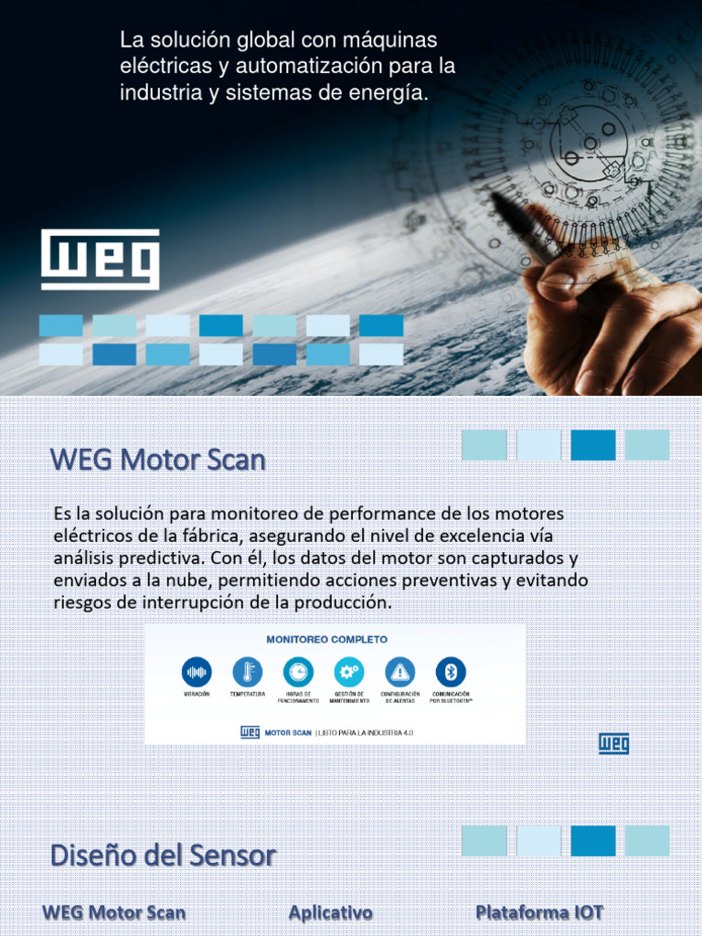 WEG Motor Scan | Descargar gratis PDF | Internet de las Cosas | Motores