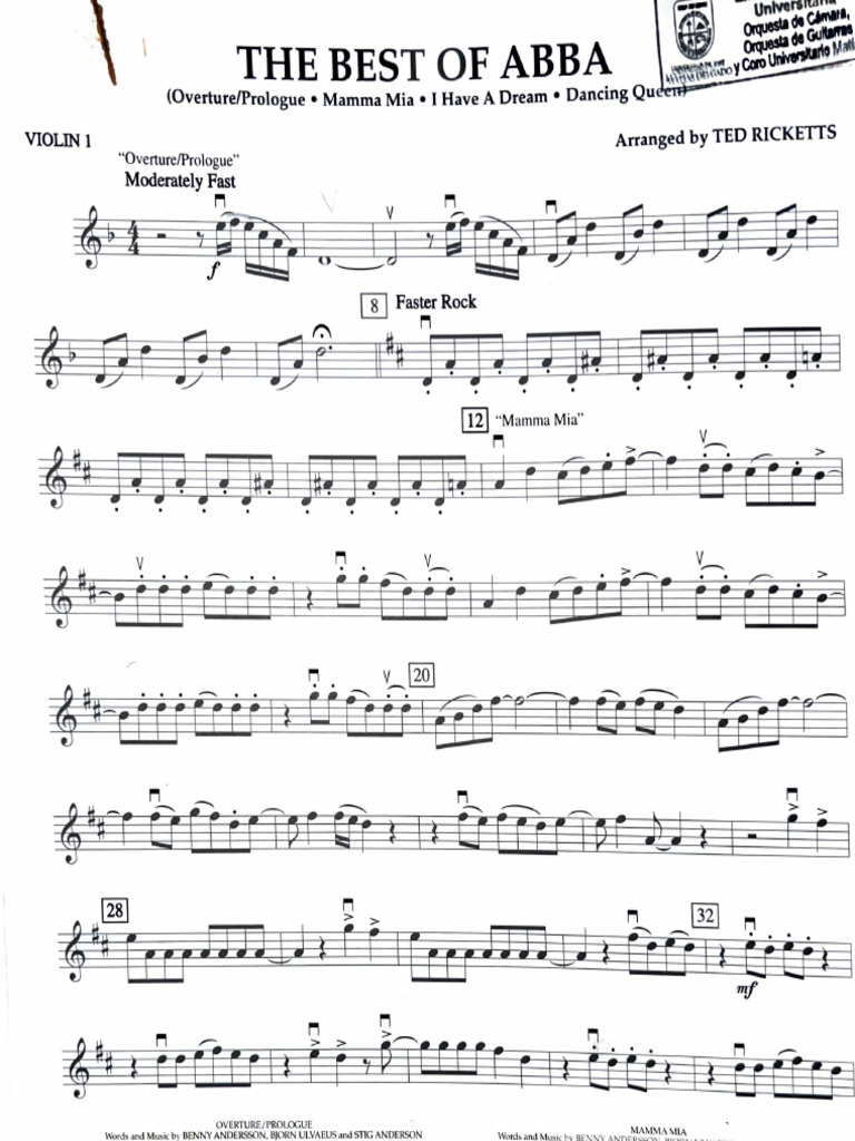 Abba | PDF | Works | Dance Music