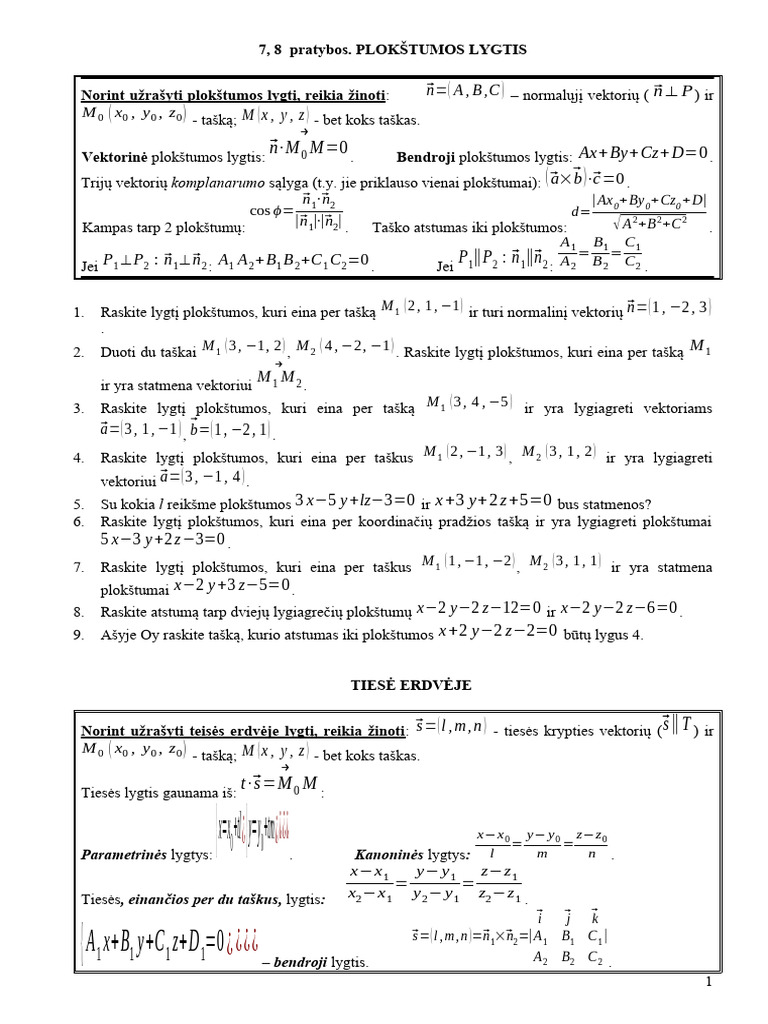 Matematikos Pratybos. | PDF