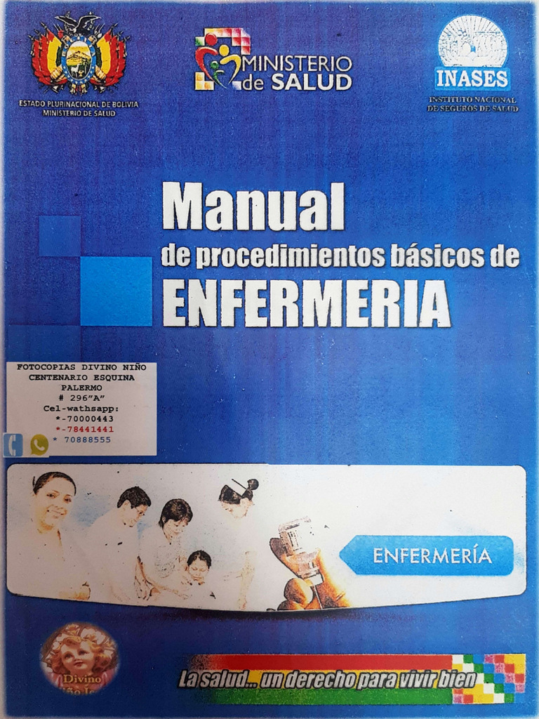 Manual de Procedimiento Básico de Enfermeria | PDF