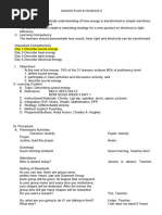 Types of Friction Lesson Plan for Grade 6 | PDF | Friction | Force