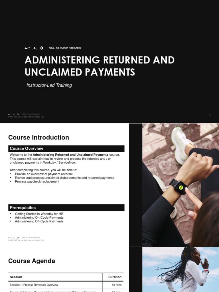 Administering Returned and Unclaimed Payments | PDF | Paycheck | Payroll